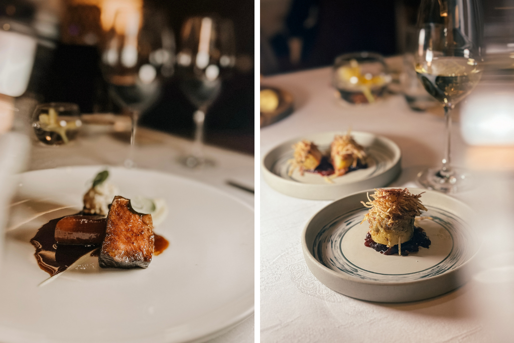 Aksi Liam Nichols di The British Soiree Encore Raffles Jakarta